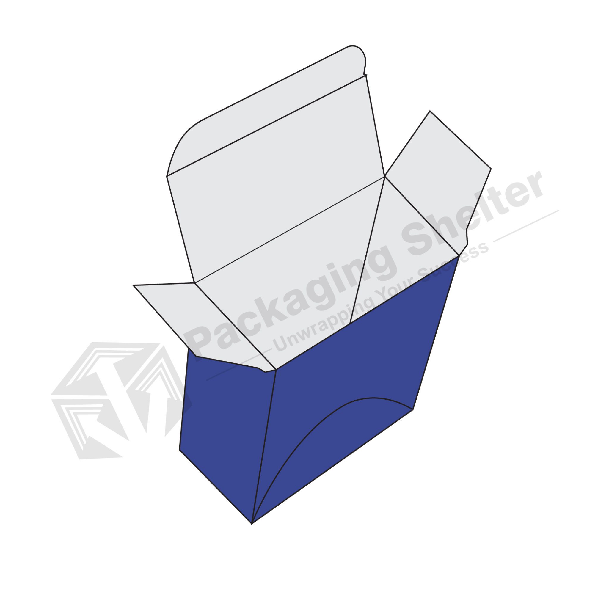 Gravity Dispenser Box - Packaging Shelter